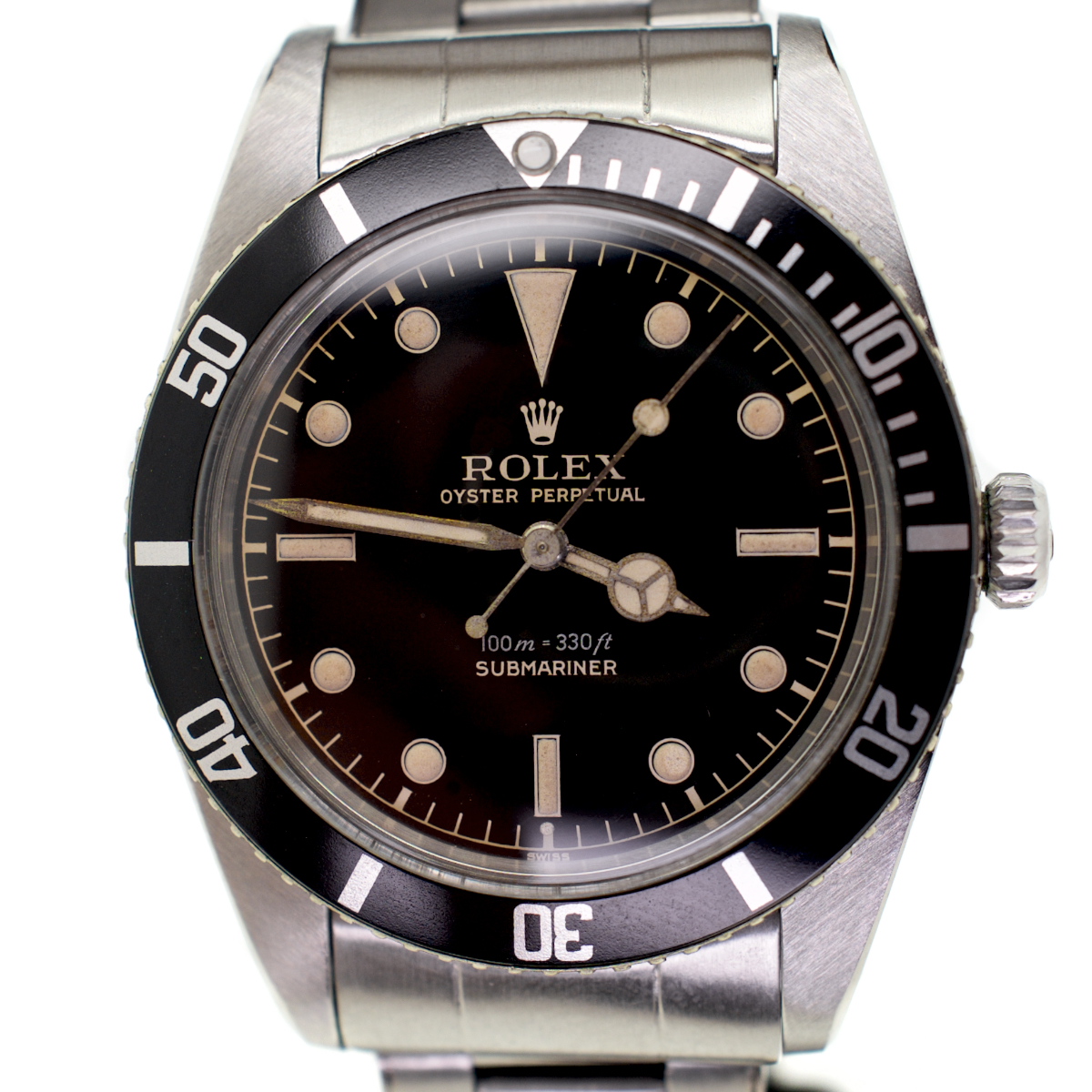 Rolex: Rolex Submariner "Small Crown" 38mm Reference 5508