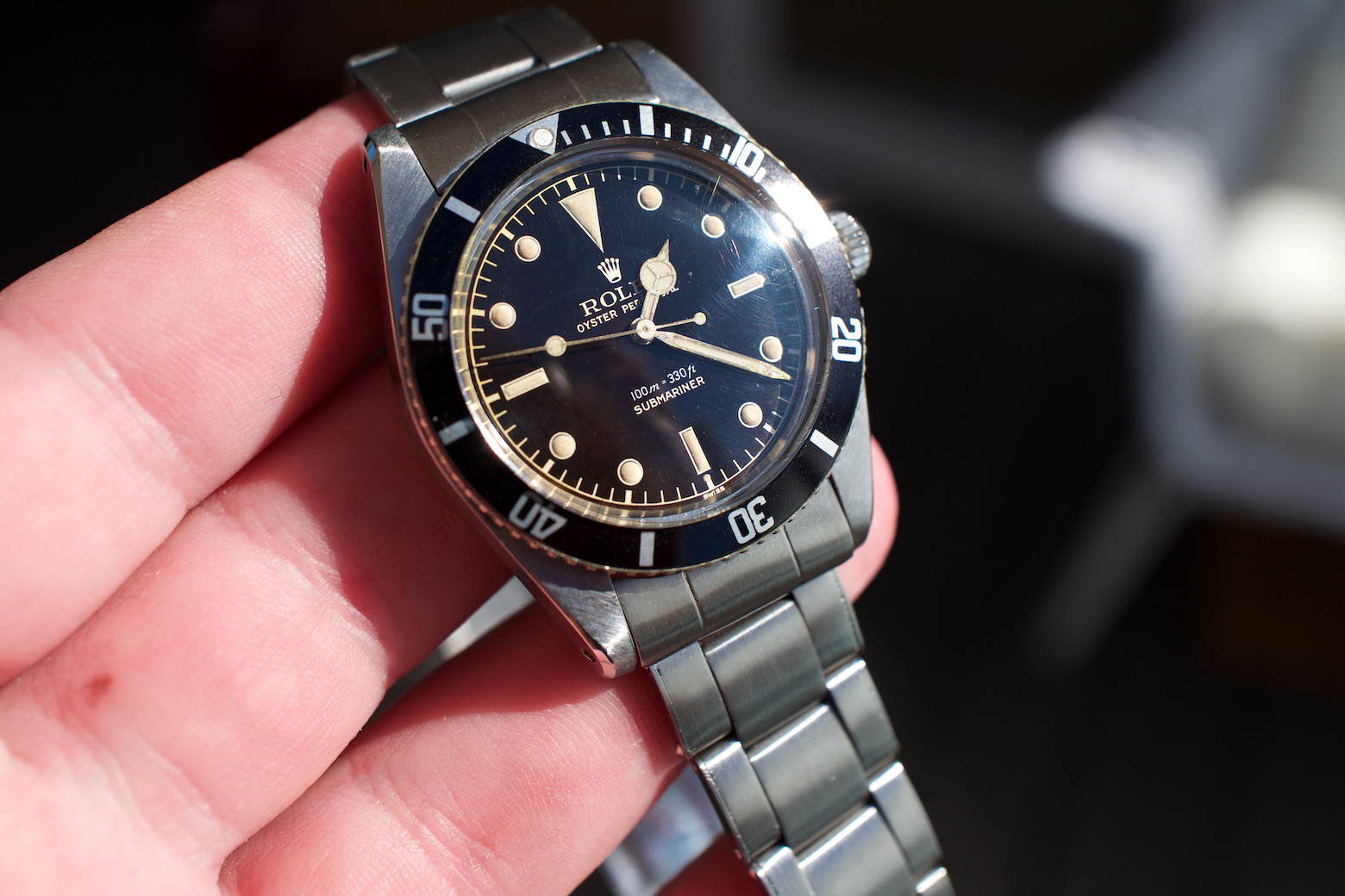 Rolex: Rolex Submariner "Small Crown" 38mm Reference 5508