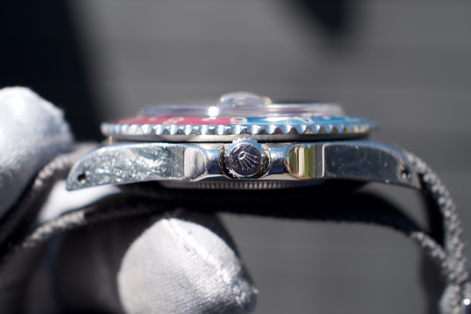 Rolex: Rolex GMT Master "Pepsi" 40mm Reference 16750