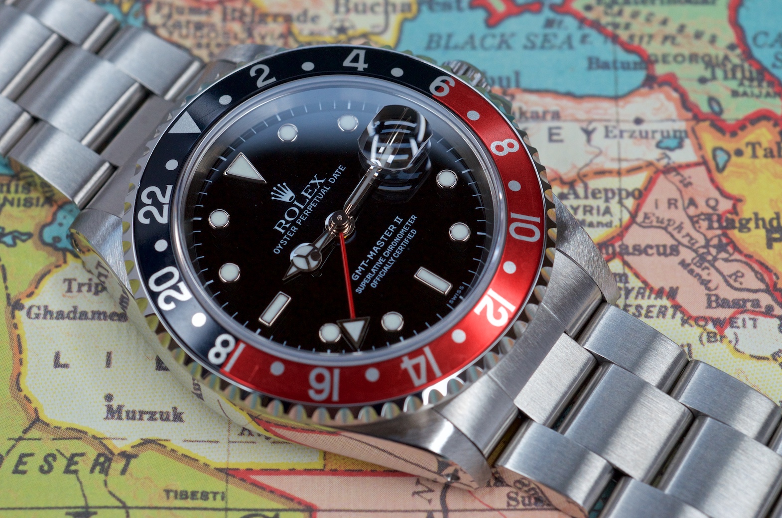 All Watches: Rolex GMT Master 2 "Coke" Ref 16710 40mm