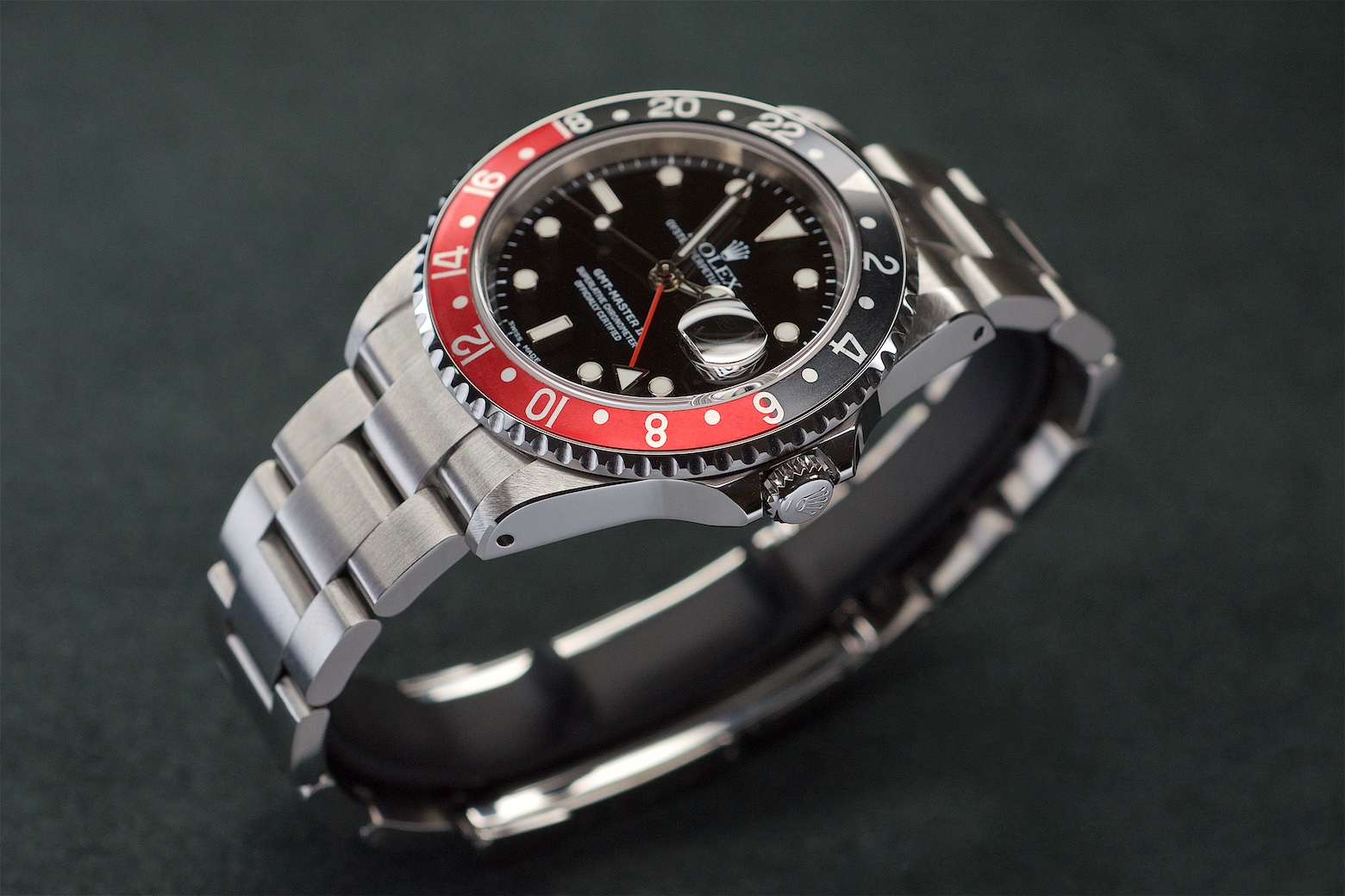 All Watches: Rolex GMT Master 2 "Coke" 40mm Reference 16710 P Serial