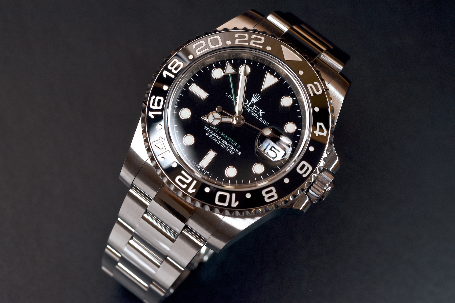 All Watches: Rolex GMT Master 2 40mm Reference 116710LN
